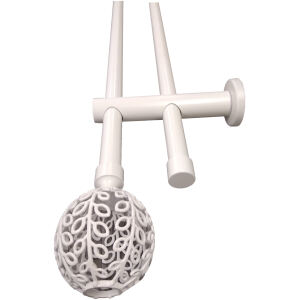 Galerie Dubla Alb cu Bula cu frunze si Buson si Suport Oil D20 ...